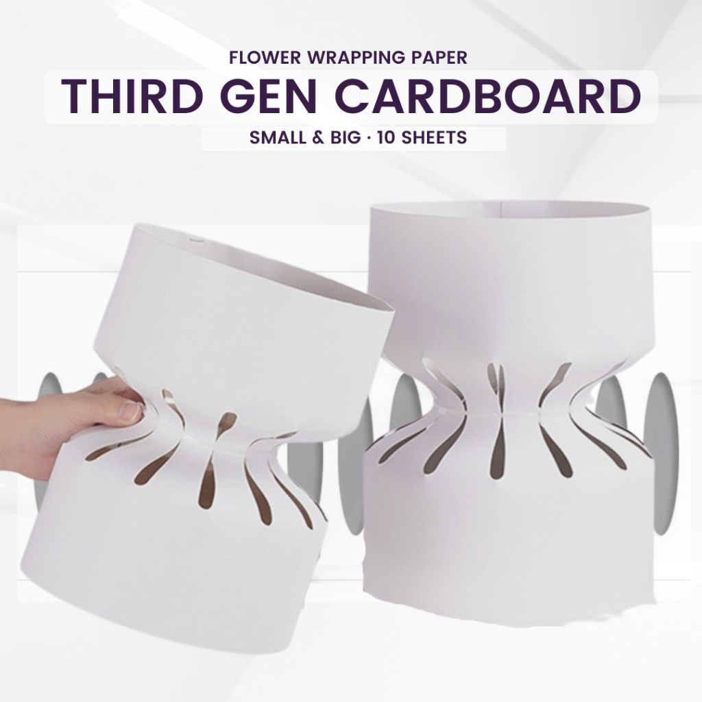 Ready Stock 10 Sheets Flower Bouquet Wrapping Waterproof Helper ...