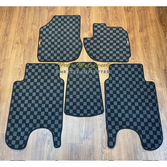 Honda City 2020 GN5 Hatchback Checkmate Car Karo Carpet Dadu Dice Floor ...