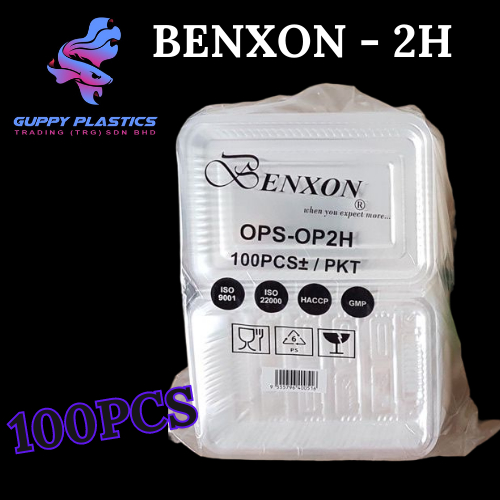 BEKAS BENXON OPS OP2H 100PCS / BX 2H PLASTIC TRAY / BEKAS 2H / BEKAS ...