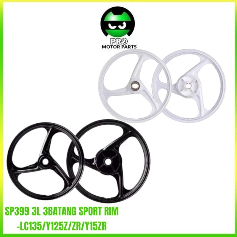 HI QUALITY CNC SPORT RIM SP399 3L 3BATANG TIGA BATANG LC135 V1-V7 LC5S ...