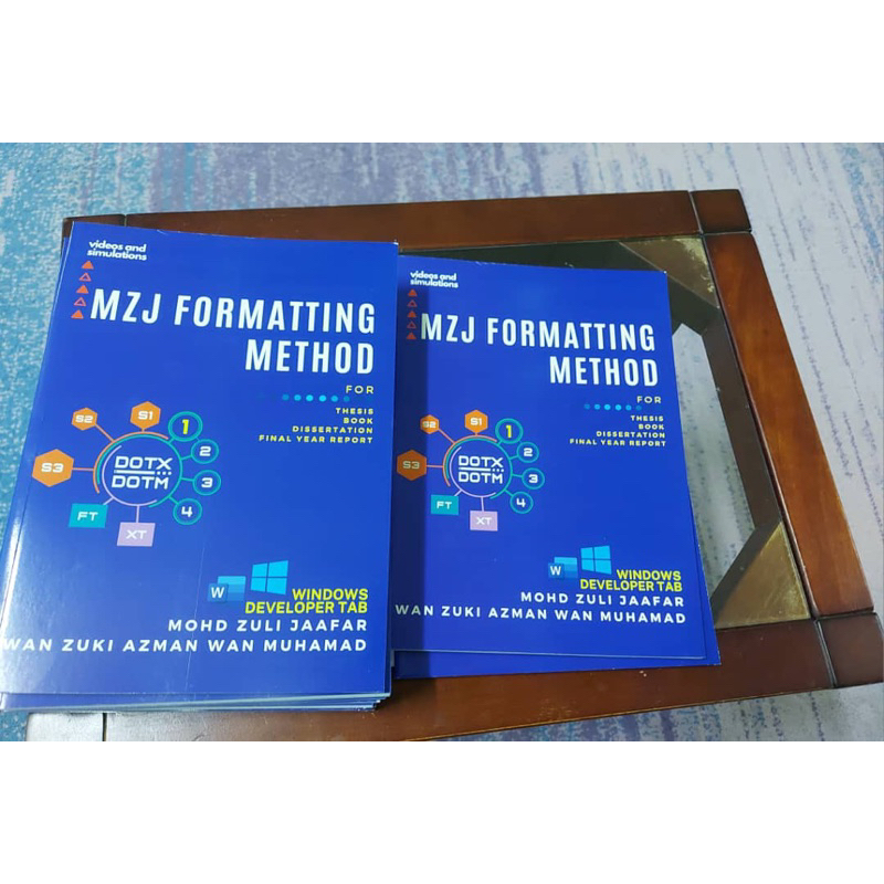 Buku MZJ Formatting Method | Shopee Malaysia