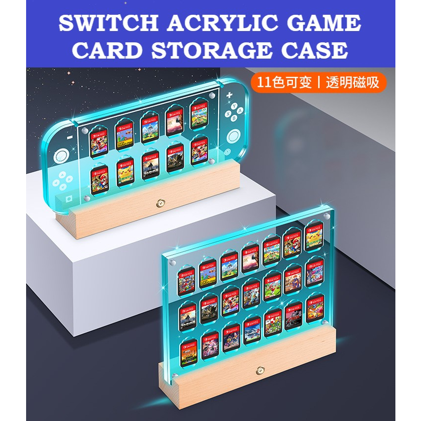Nintendo Switch Acrylic Crystal Game Card Storage Case | Shopee Malaysia