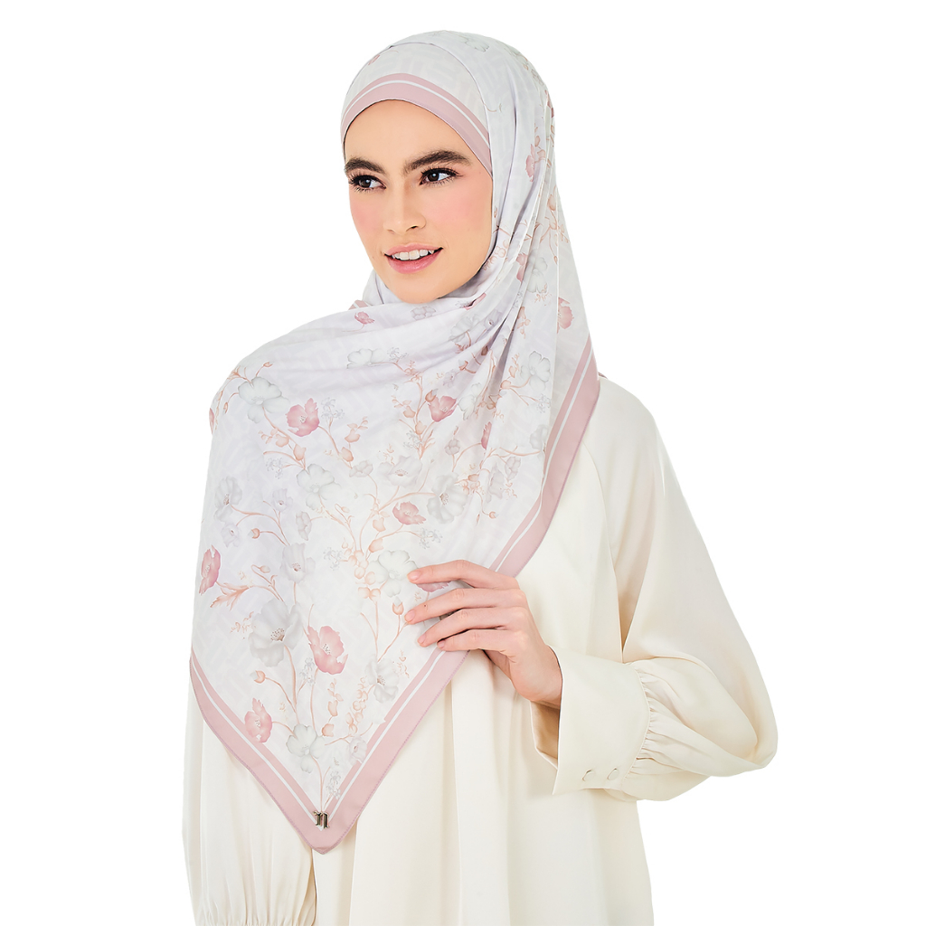 naelofar Monogram Poppy Shawl | Shopee Malaysia