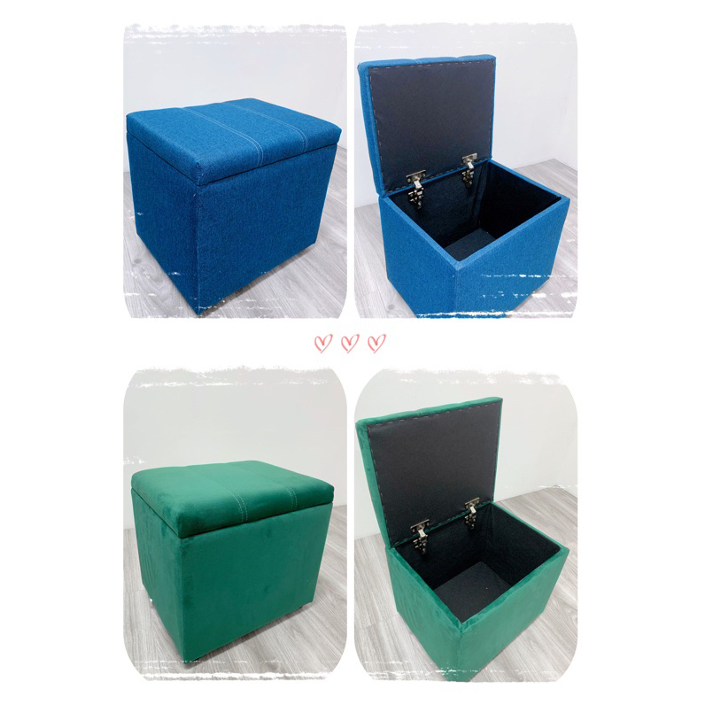 Single Storage Bench Chair / Ottoman Stool / Storage Box / Design by ...