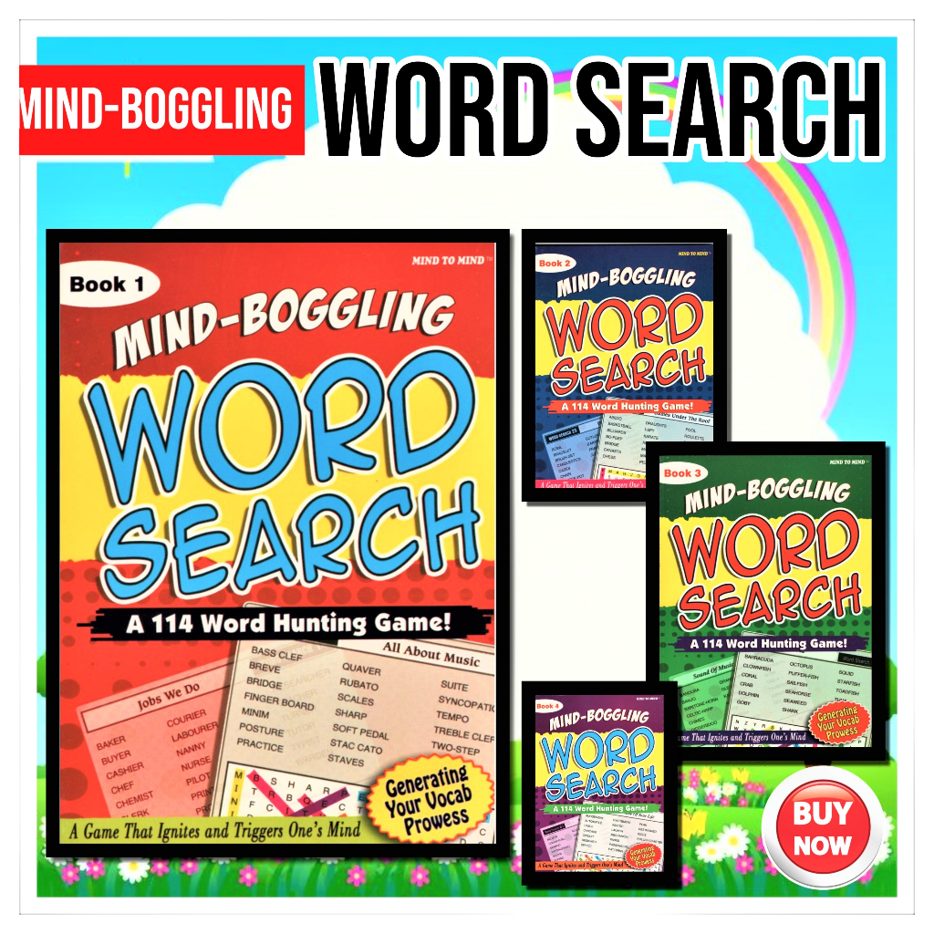 MIND-BOGGLING WORD SEARCH | Shopee Malaysia