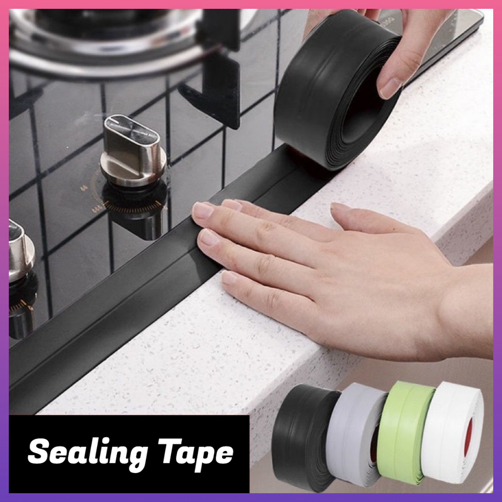 Kitchen Sink Washing Basin Self-Adhesive Waterproof Adhesive Tape ...