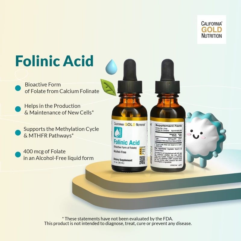Ready Stock Folinic Acid Active Form of Folate 30ml | Shopee Malaysia