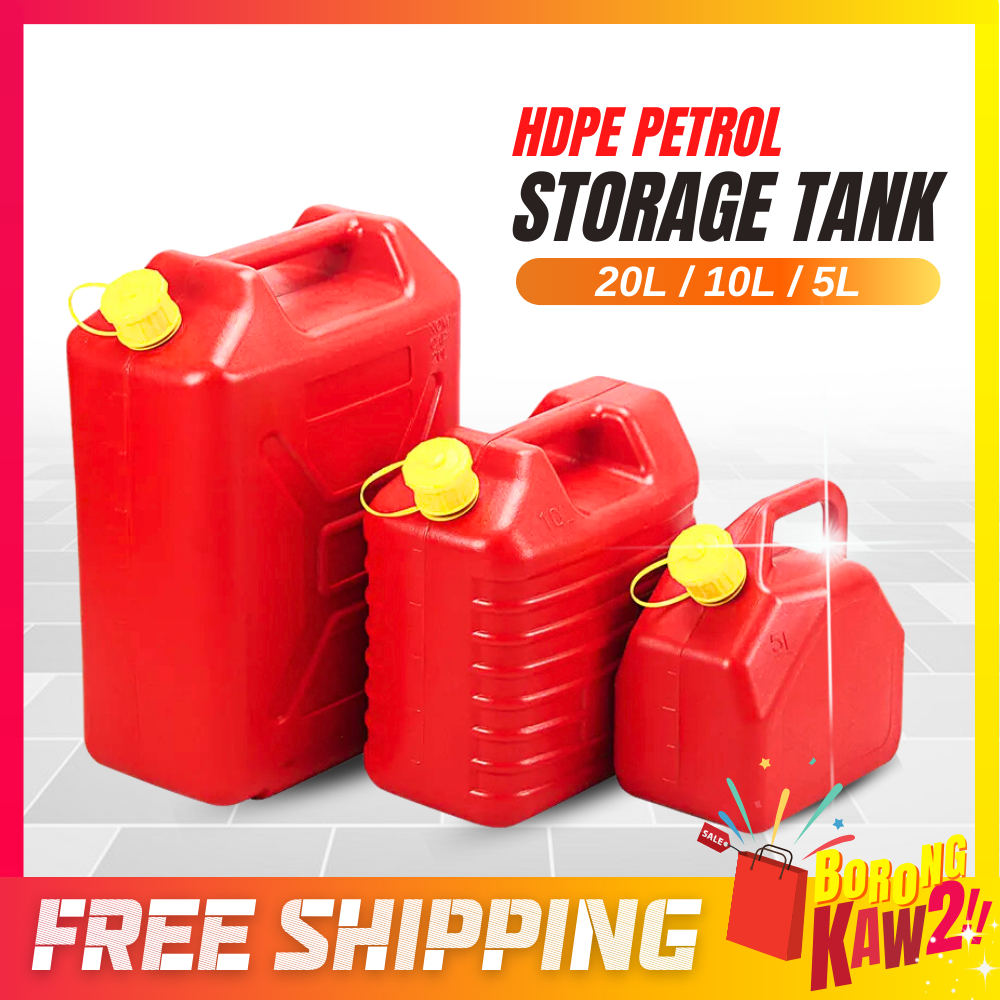 Petrol Storage Tank 5L/ 10L/ 20L Oil Tank Petrol Tank Motorcycle Car ...