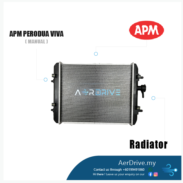 APM PERODUA VIVA (MANUAL) RADIATOR (ORG) | Shopee Malaysia