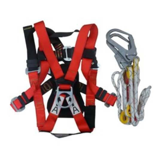 Bst Full Body Harness With Energy Absorber Lanyard Sirim Dosh Approved Shopee Malaysia