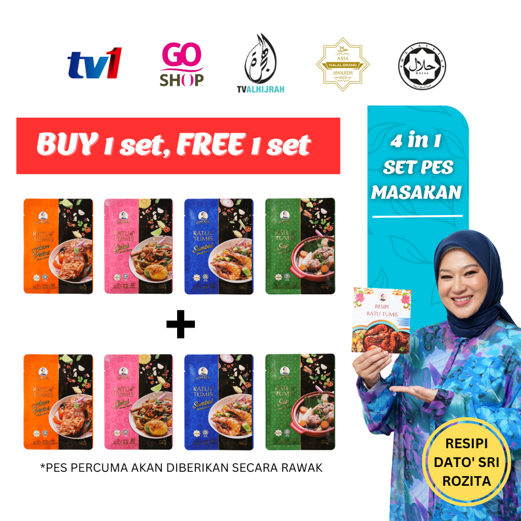 RASA ROSZ Ratu Tumis Multipack 4in1- Set Pes Masakan Serbaguna 1001 ...