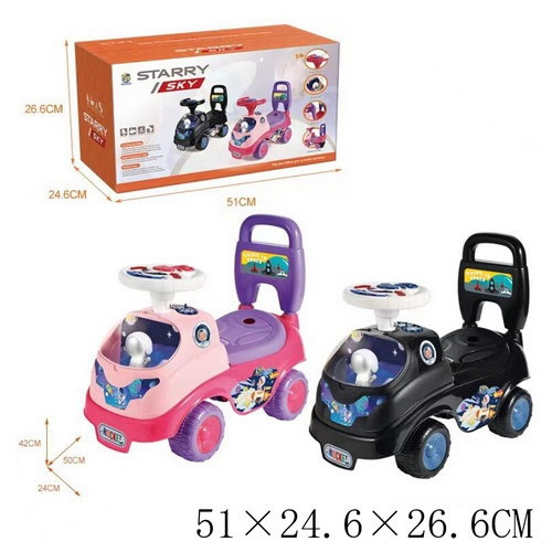 PROMOTION Cartoon Baby Kid Ride On Push Car with Music Horn Steering ...