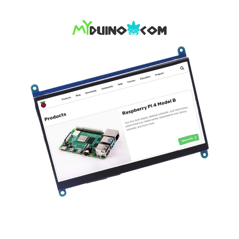 7 inch 1024x600 IPS HDMI Touch Screen LCD for RaspberryPi | Shopee Malaysia