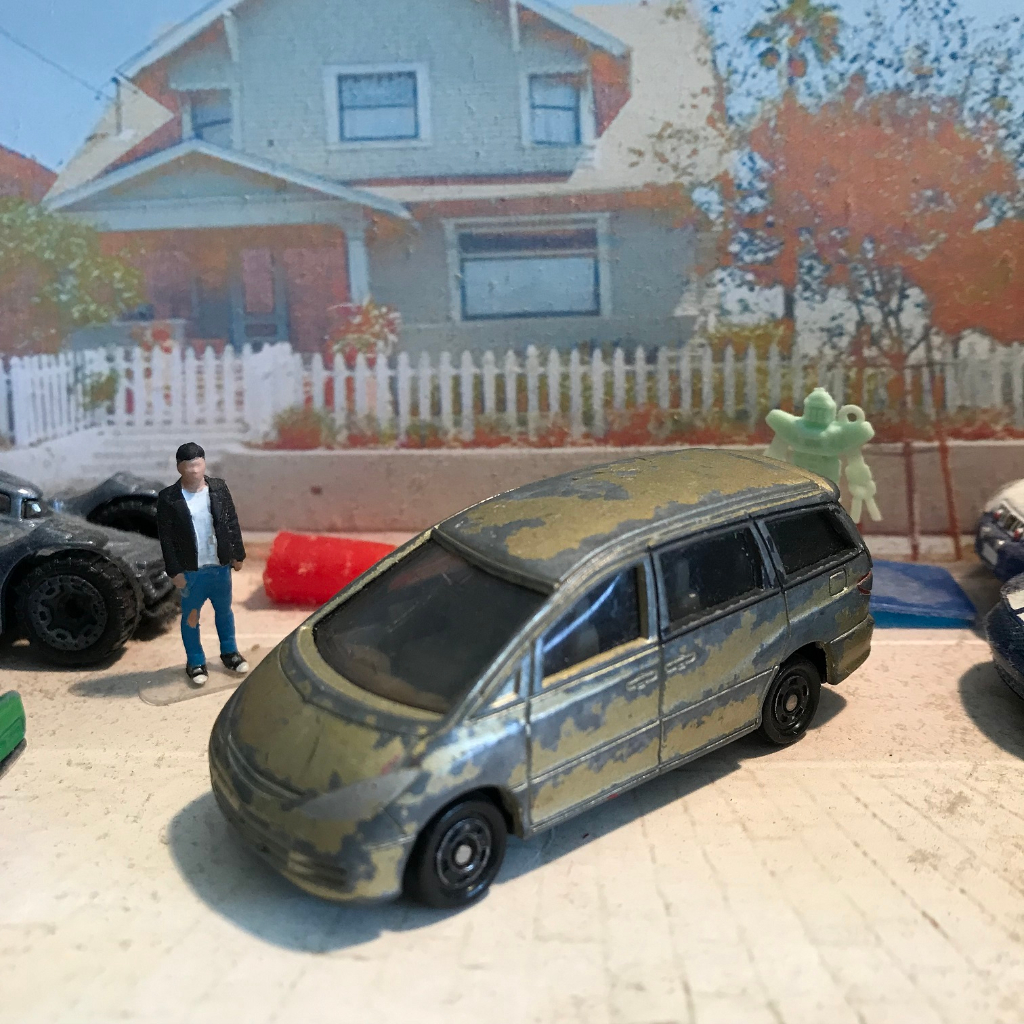 CFE340 2000 TOMY TOMICA 1:65 Toyota Estima Gold diecast scale car model ...