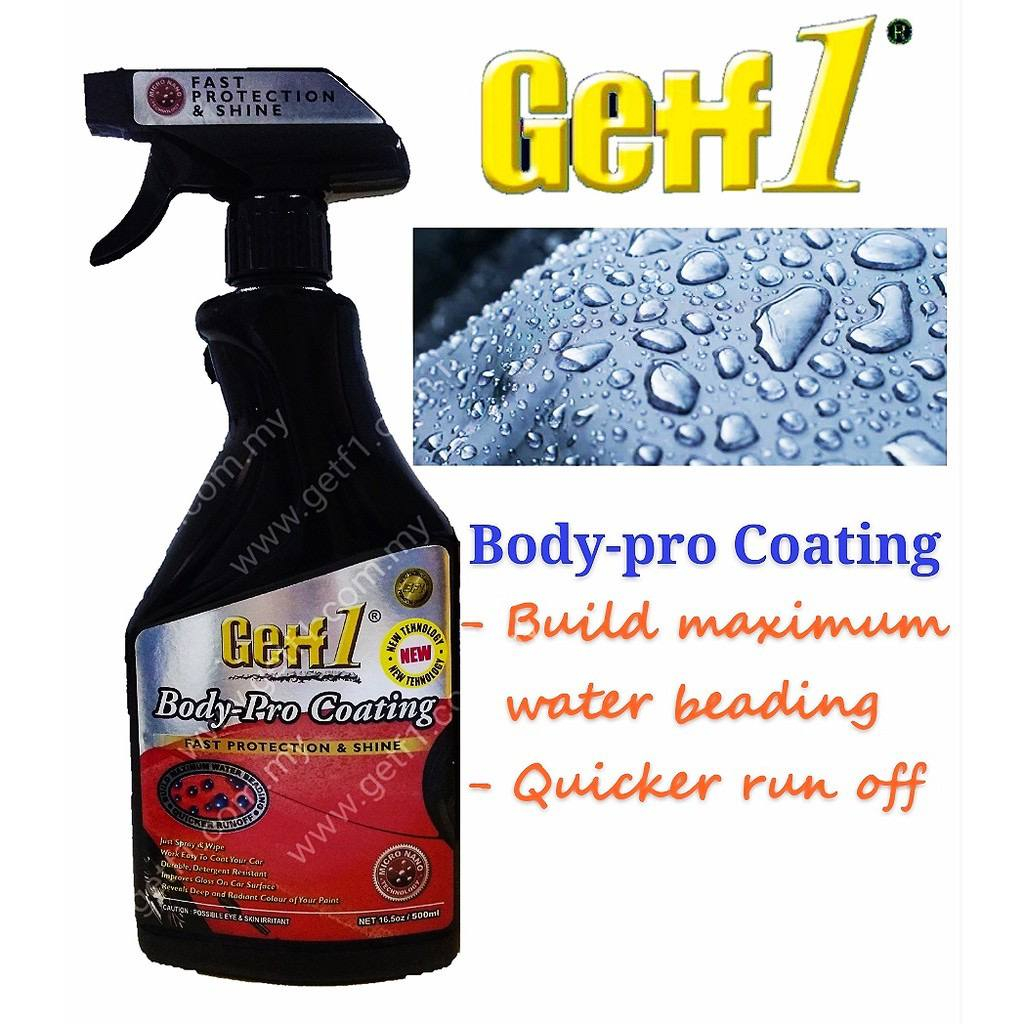 Getf1 Body Pro Coating nano ceramic coating water wax paint protector ...