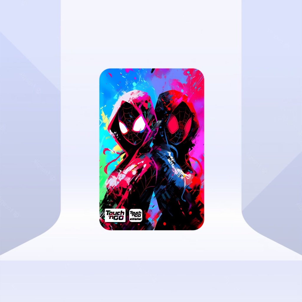 Spiderman Series 1 for Touch n Go Card Sticker Cover TNG / Master ...