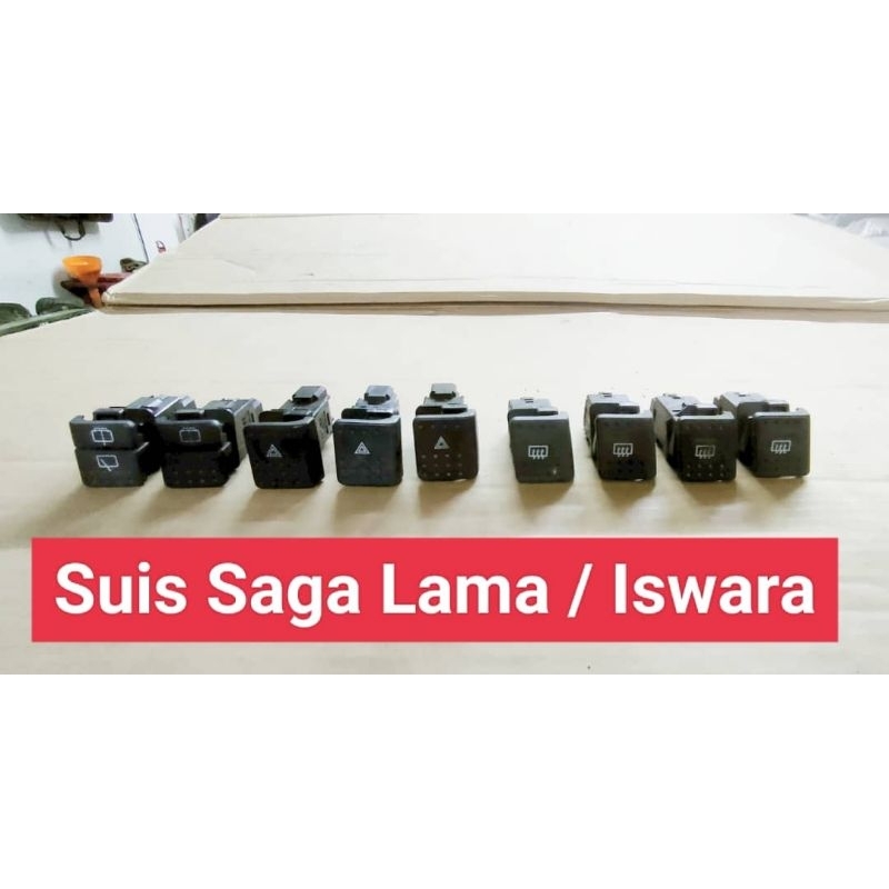 Aircond switch saga lama / iswara lmss heater switch saga orion saga ...