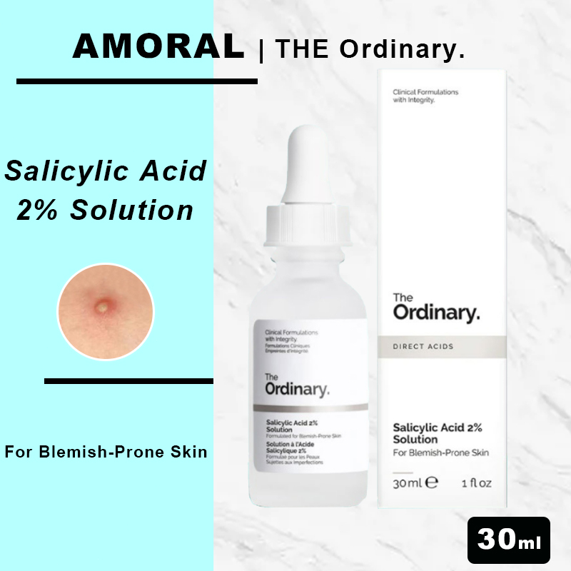 The Ordinary Salicylic Acid 2% Solution - Reduce Acne Blemishes ...