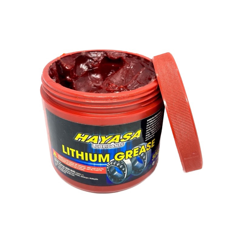 HAYASA LUBRICANT LITHIUM GREASE HAYASA 500G WHEEL BEARING GREASE ...