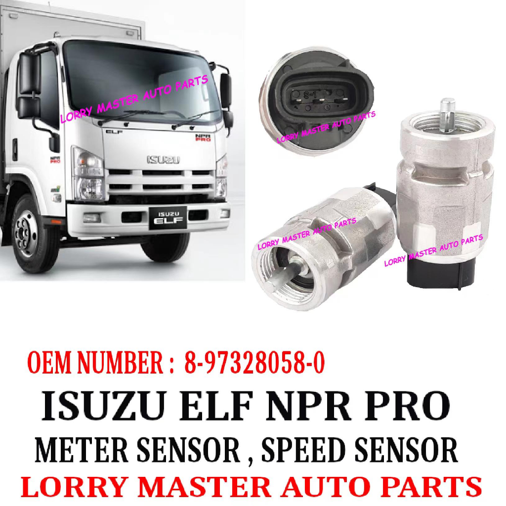 METER SENSOR SPEED SENSOR ISUZU NPR PRO 4HK1 8-97328058-0 8973280580 ...