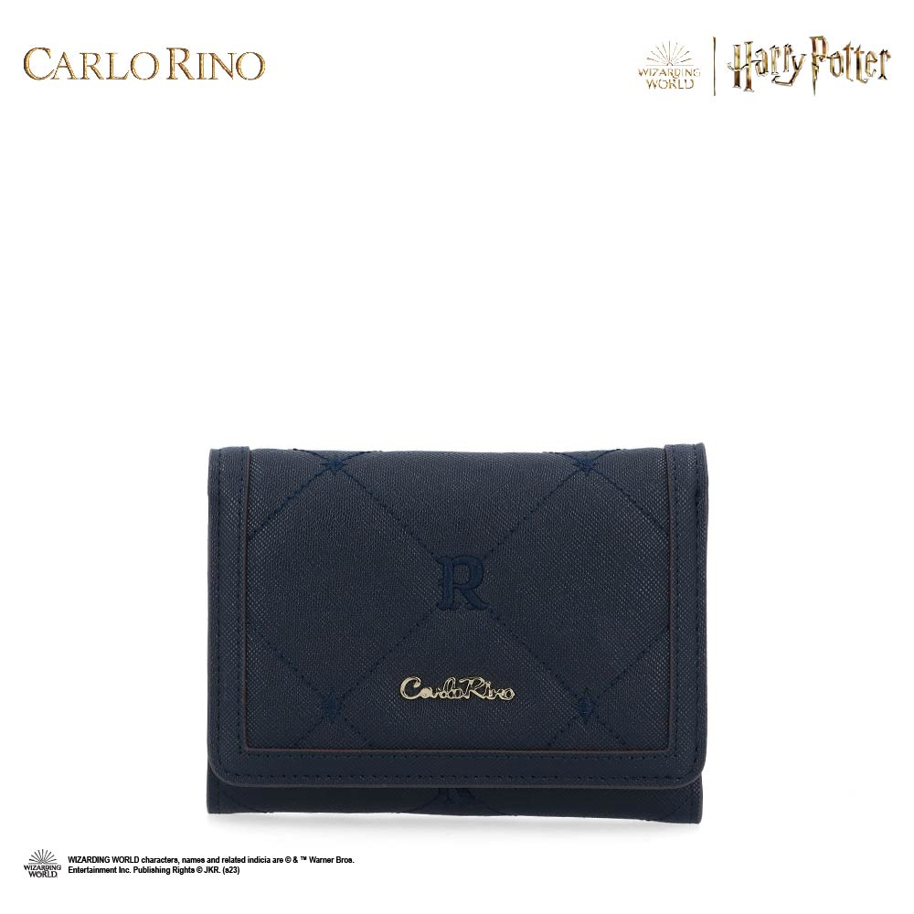 Carlo Rino Dark Blue Harry Potter Short Wallet | Shopee Malaysia