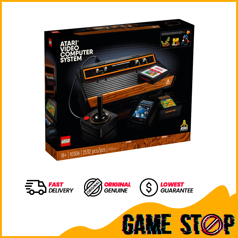 LEGO Icons Atari 2600 Building Set 10306 - Retro Video Game Console and ...