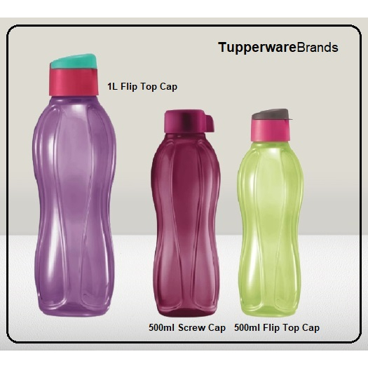 Tupperware Eco Bottle 1L (1) or 500ml (1) | Shopee Malaysia