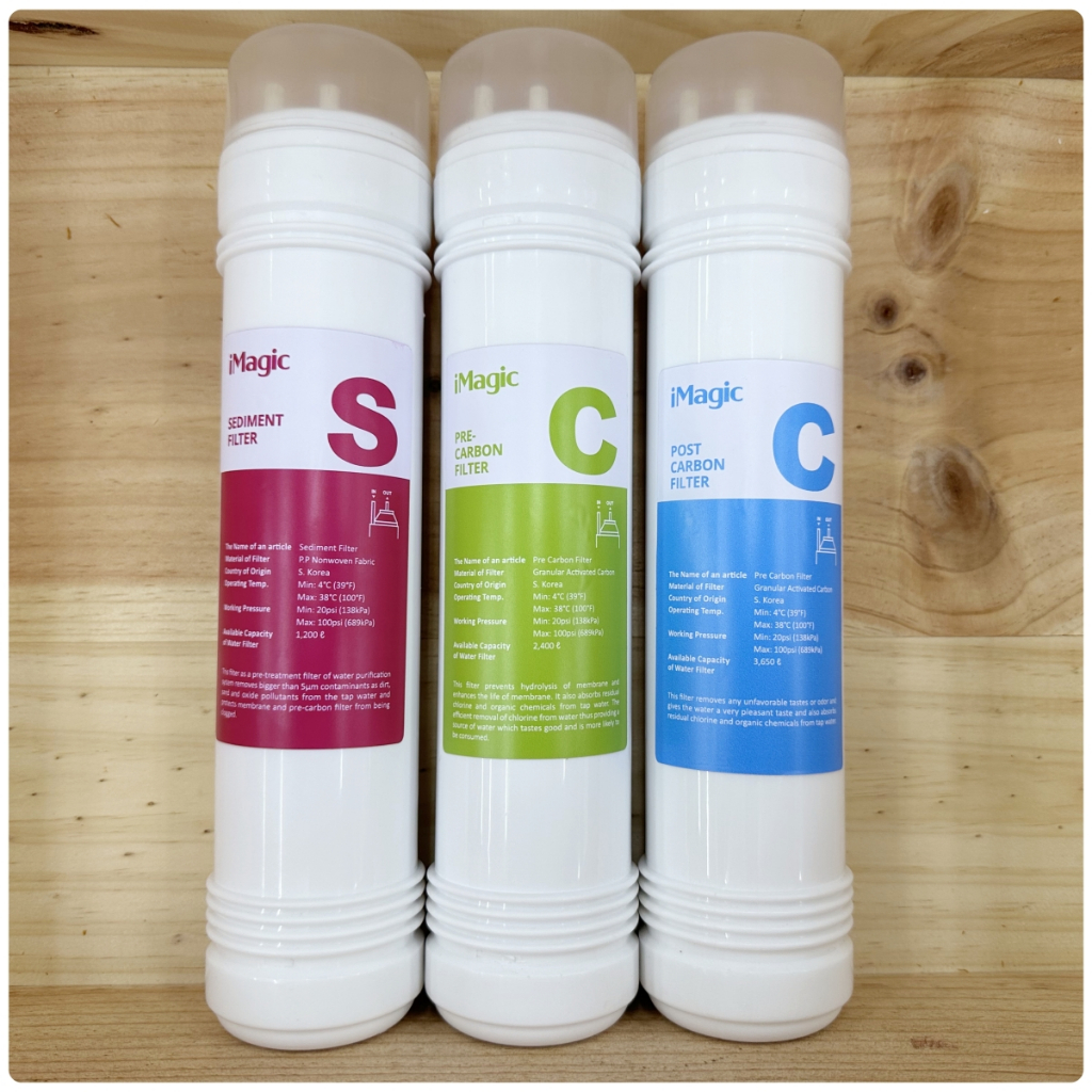 iMagic Sk Magic Magico 10" U TYPE Water Filter ( 3 STAGE FILTER ...