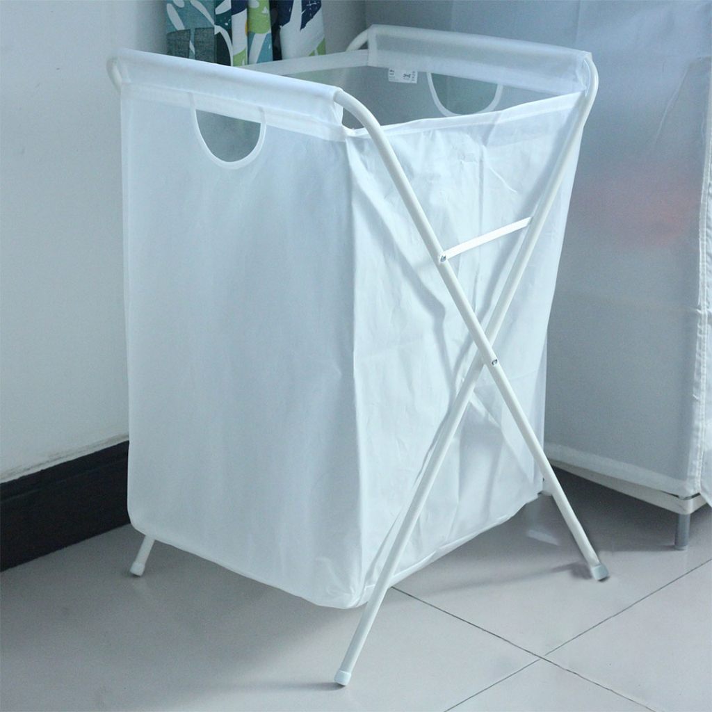 LAUNDRY BAG WITH STAND WHITE COLOR BEG DOBI BEKAS KAIN KOTOR BEG ...