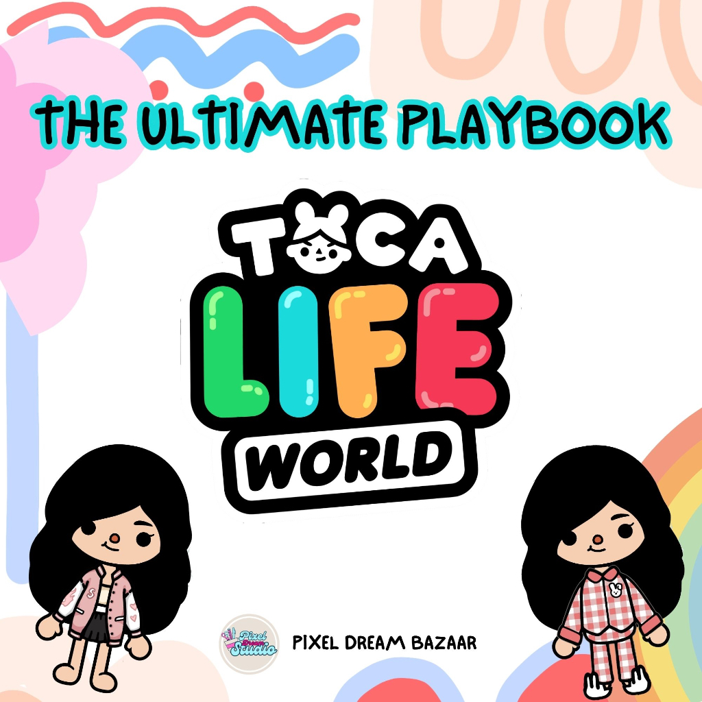 PDF Toca Boca Printable Playbook, Busybook, Quietbook, Activity Book ...