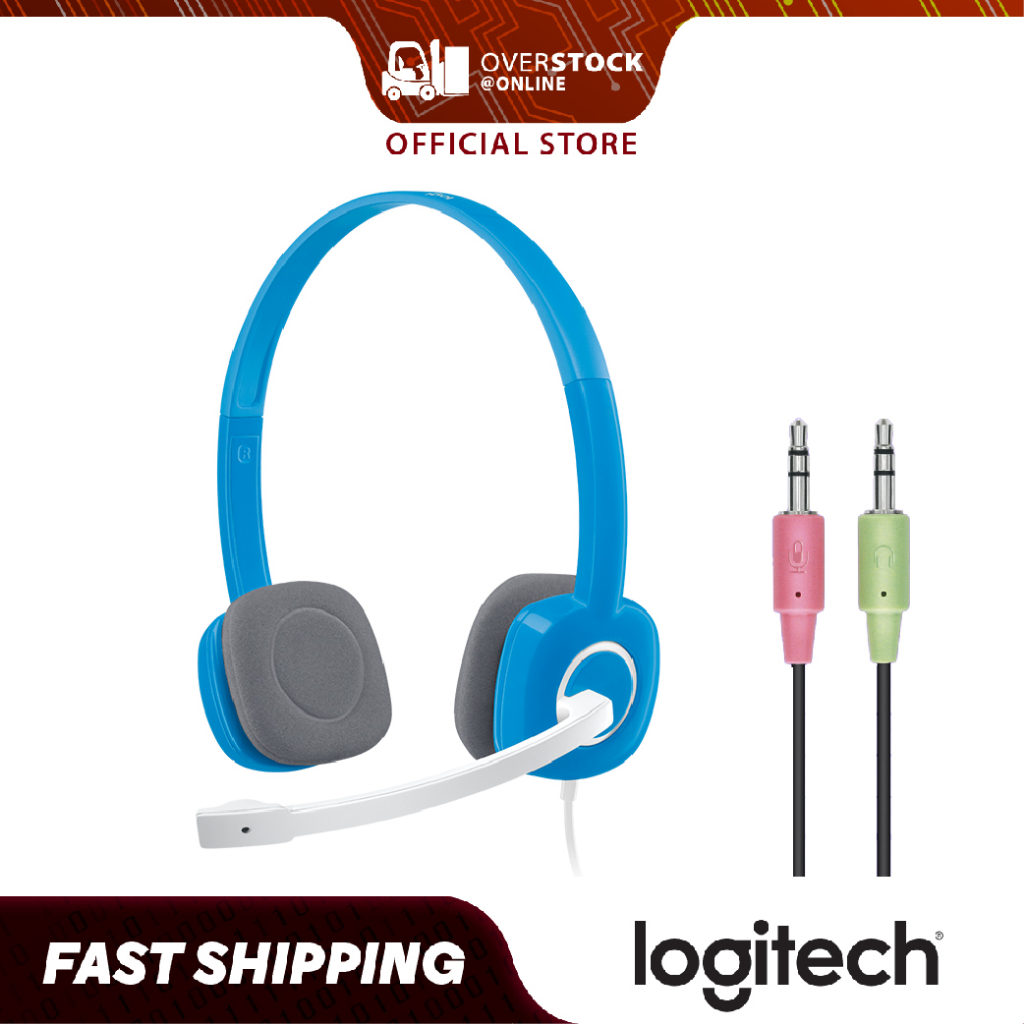 LOGITECH H151 / H150 Wired headset Stereo Headphones with In-line ...