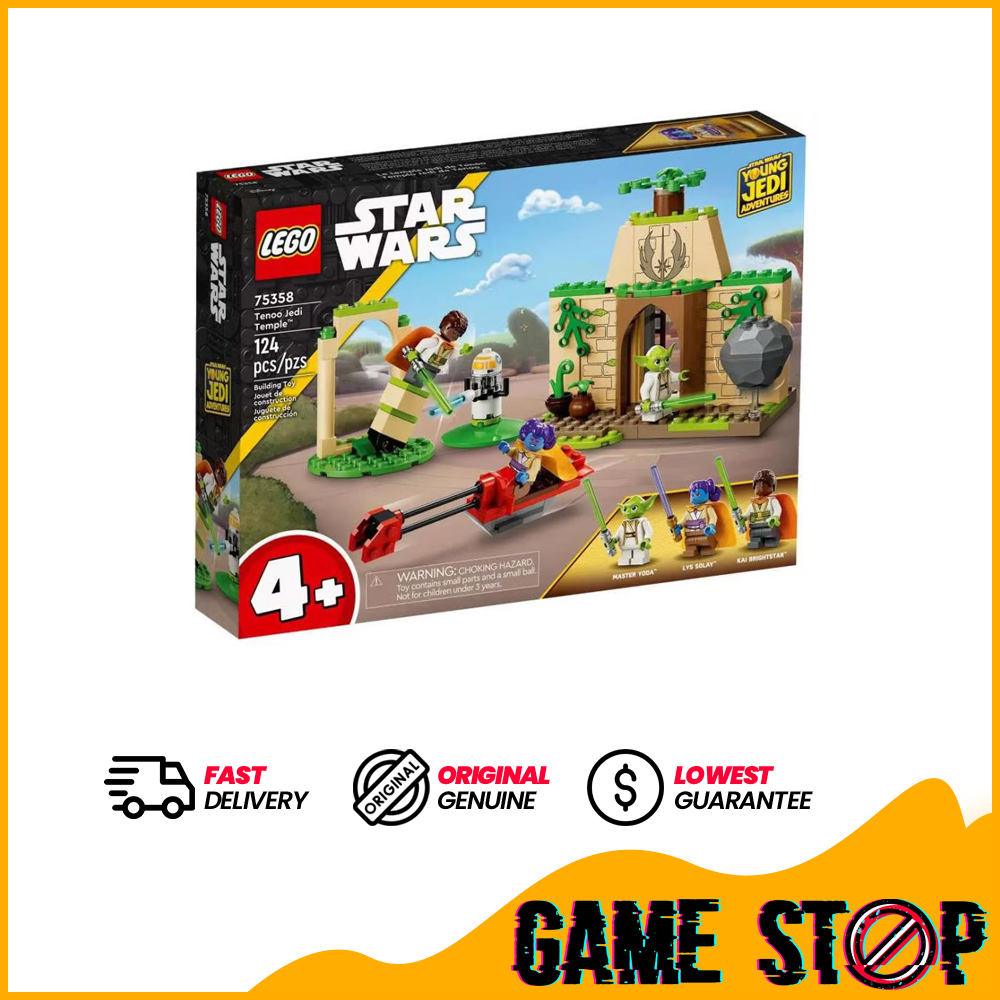 LEGO 75358 Star Wars Tenoo Jedi Temple Set with Master Yoda ...