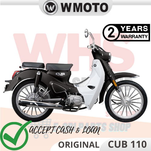 Wmoto CUB CLASSIC 110 - (UNREGISTER) - Moped Classic 110cc | Shopee ...