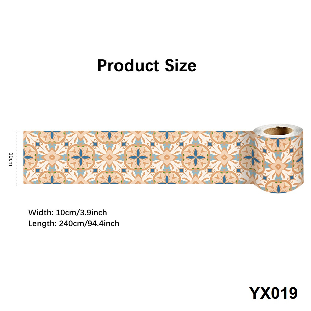 Baseboard Self Adhesive Border Sticker, Waist Line Sticker Baseboard ...