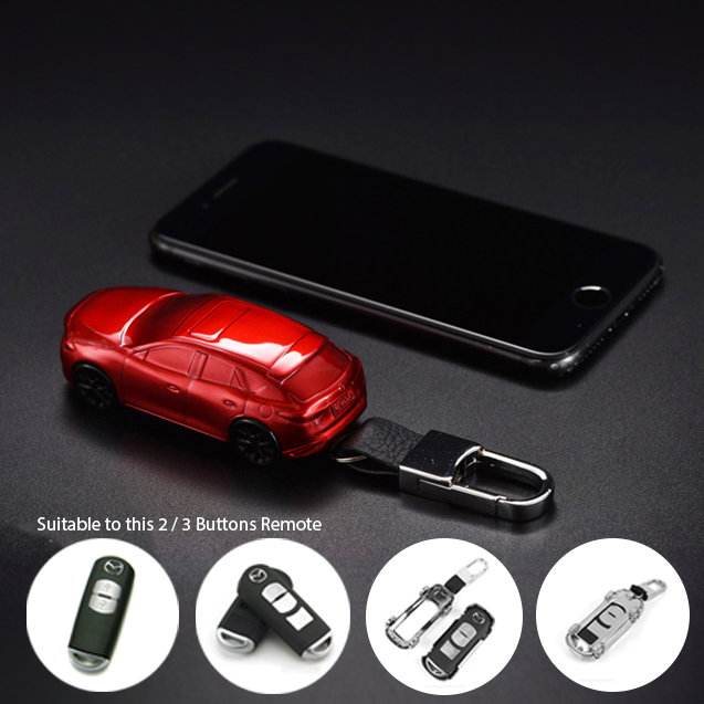 Mazda SUV Toy Car Design Keyless Remote Car Key Protection Hard Cover ...