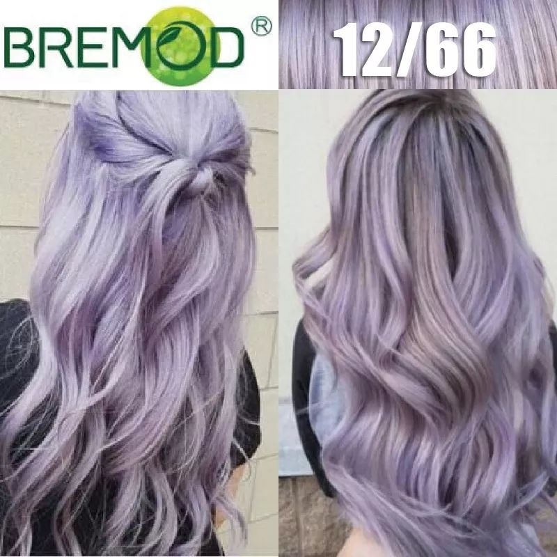 BREMOD Lilac Purple/Lavender Color Dye Professional Hair Color Cream ...