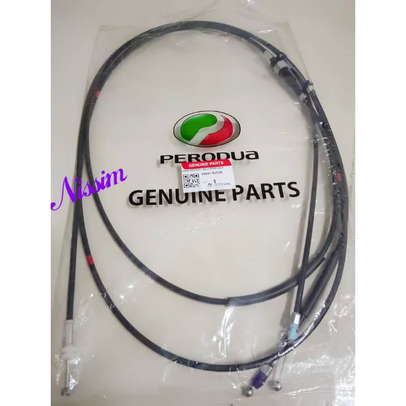 Fuel Lid Cable with Bonnet Cable Viva (100% original) | Shopee Malaysia