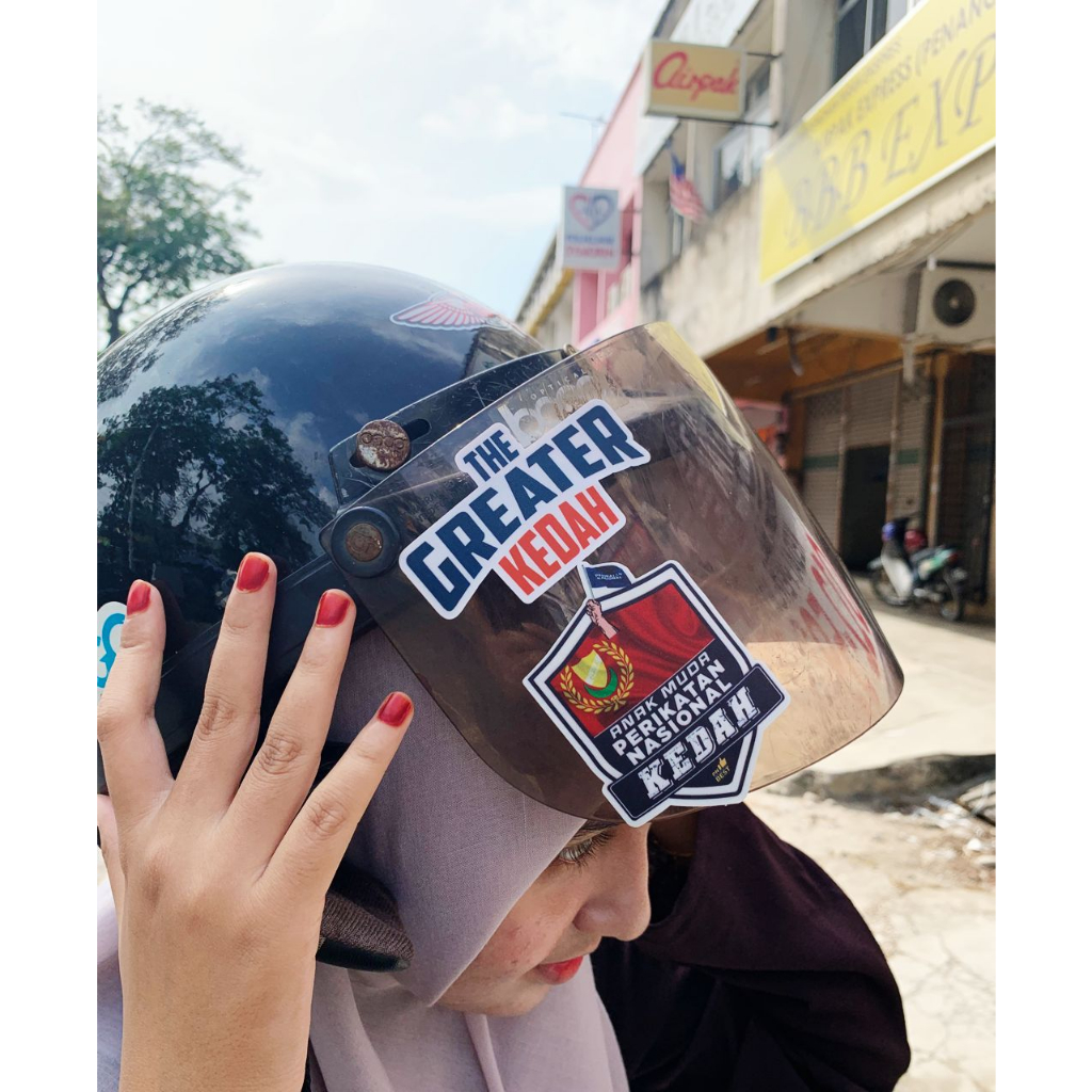 STICKER MOTO/KERETA *THE GREATER KEDAH* (8cm x 4 cm) | Shopee Malaysia