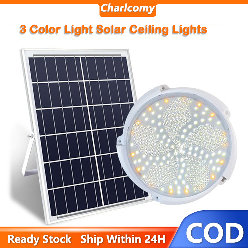 Solar Light Indoor Lamp 300W LED Solar Light Ceiling Bedroom Lamp lampu ...