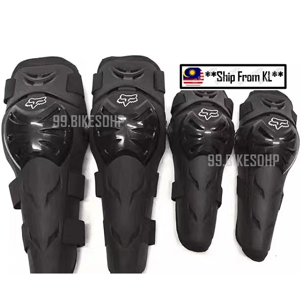 Fox KNEE ELBOW GUARD SET PROTECTOR OUTDOOR motocross cross apparell ...