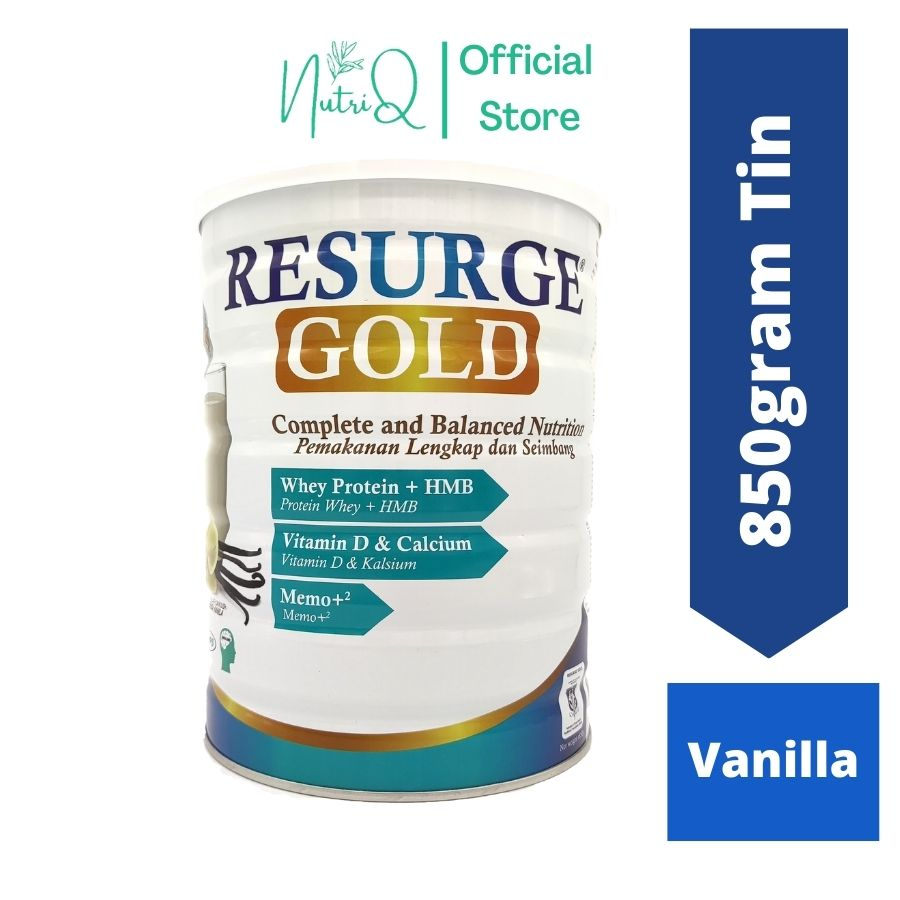 Resurge Gold Vanilla Flavour 850gram Ensure Complete and Balanced ...