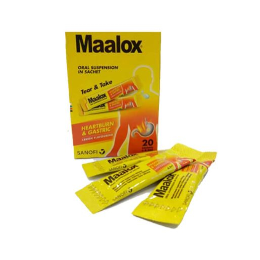 MAALOX ORAL LIQUID 4.3ml 1s SACHET (LOOSE/SELL BY PACKET) | Shopee Malaysia