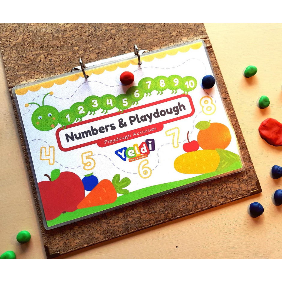 A428 – [PDF] Numbers 1-10 play dough mat activities/ busy book 12 pages ...