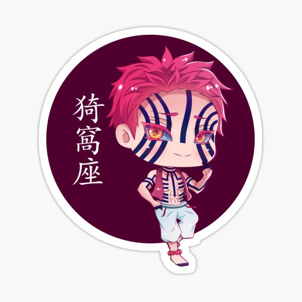 Akaza Demon Slayer Stickers v1 | Shopee Malaysia