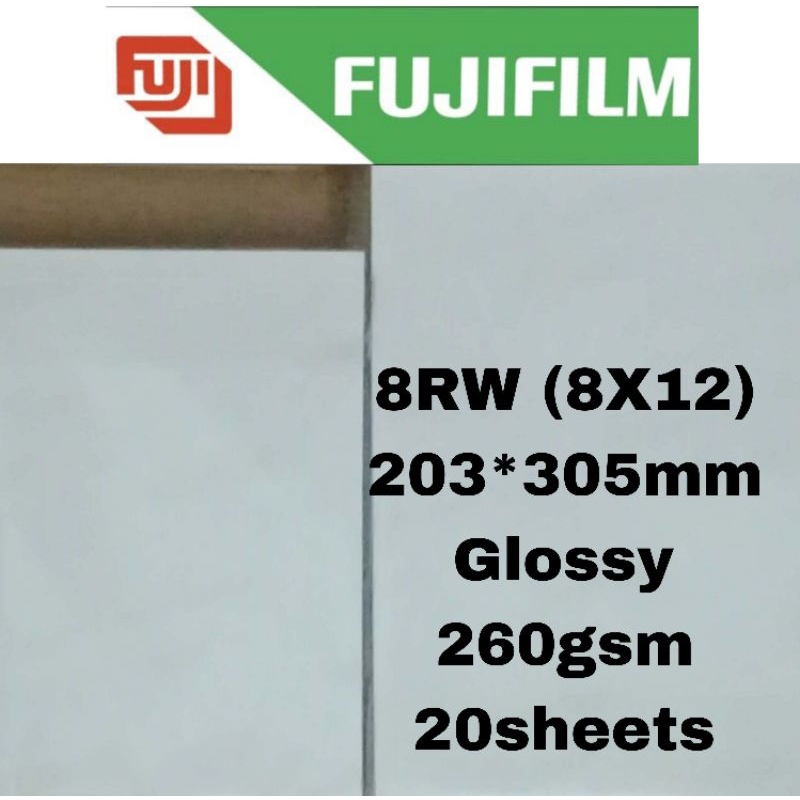 FUJIFILM 3R/4R/5R/6R/8R/8RW/A4/A3 RC Glossy/Matte Photo Paper 260gsm ...