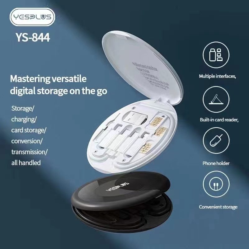 YESPLUS YS-844 66W Super Fast Charging USB Cable All In-One ...