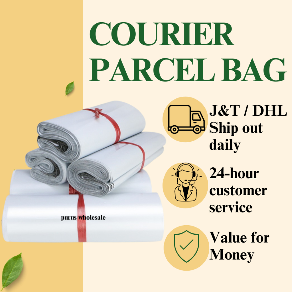 Courier Bag / Parcel Bag / Parcel Plastic / Flyers Courier (100pcs/roll ...