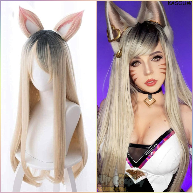 Halloween Sexy Cat Girl Cat Woman Hair Wig With Ears Clips Shopee Malaysia