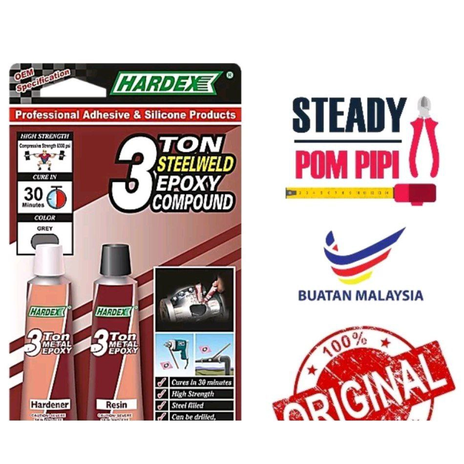 HE30-HAR DEX 3 TON METAL EXPOSY ( 56.8G ) | Shopee Malaysia