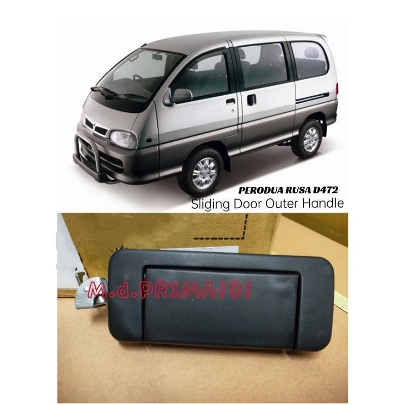 PERODUA RUSA D472 FRONT SIDE /SLIDING DOOR OUTER HANDLE | Shopee Malaysia